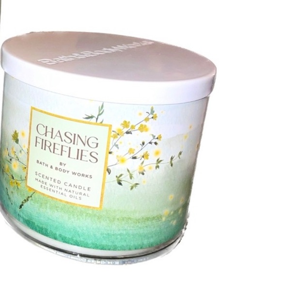 Bath & Body Works | Accents | New Bbw Chasing Fireflies 3 Wick Candle ...